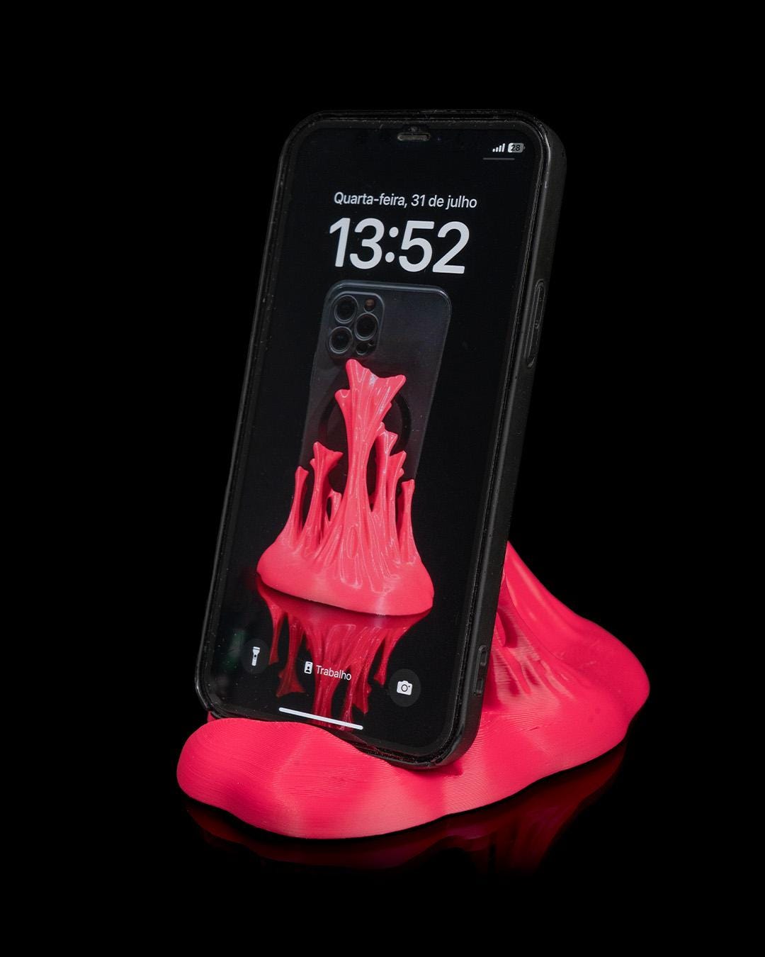 3D Printed Sticky Situation Phone Stand - Etsy