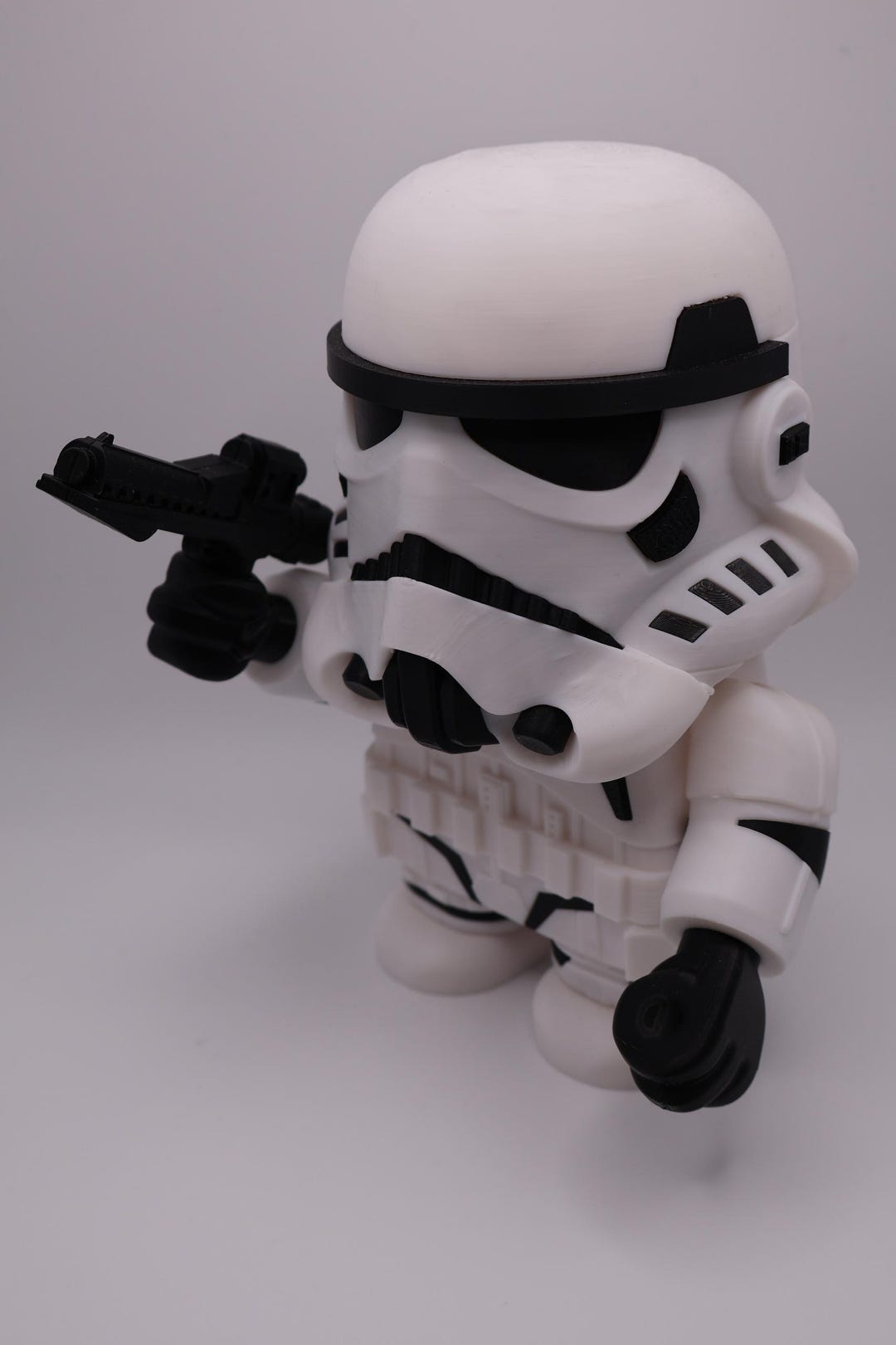 Block Figure Stormtrooper 3D Printed - Etsy