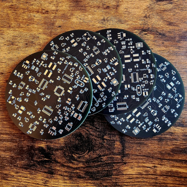 Circuit Board Coasters - Etsy