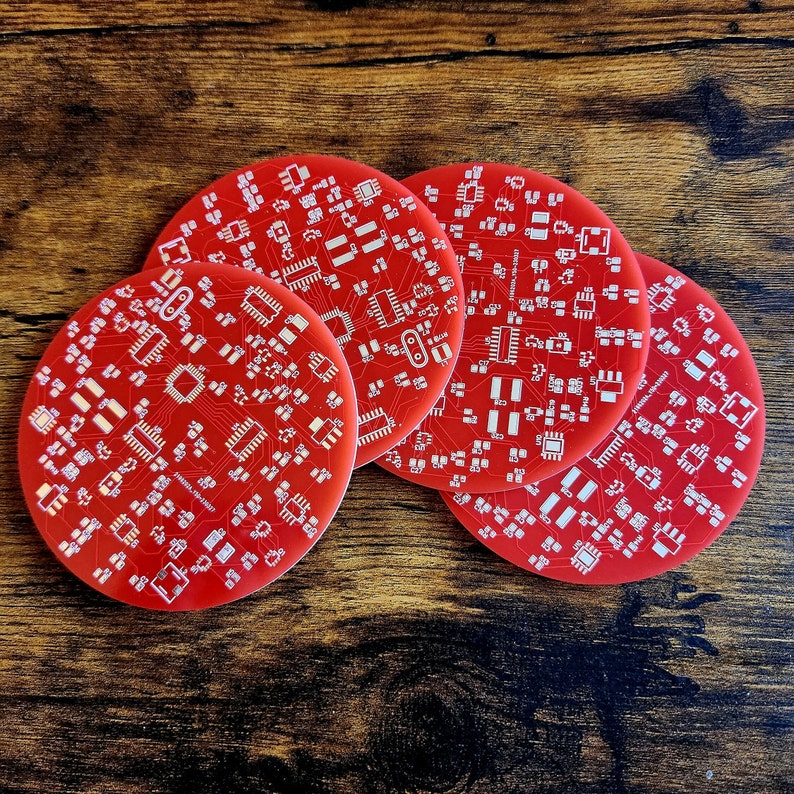 Circuit Board Coasters - Etsy