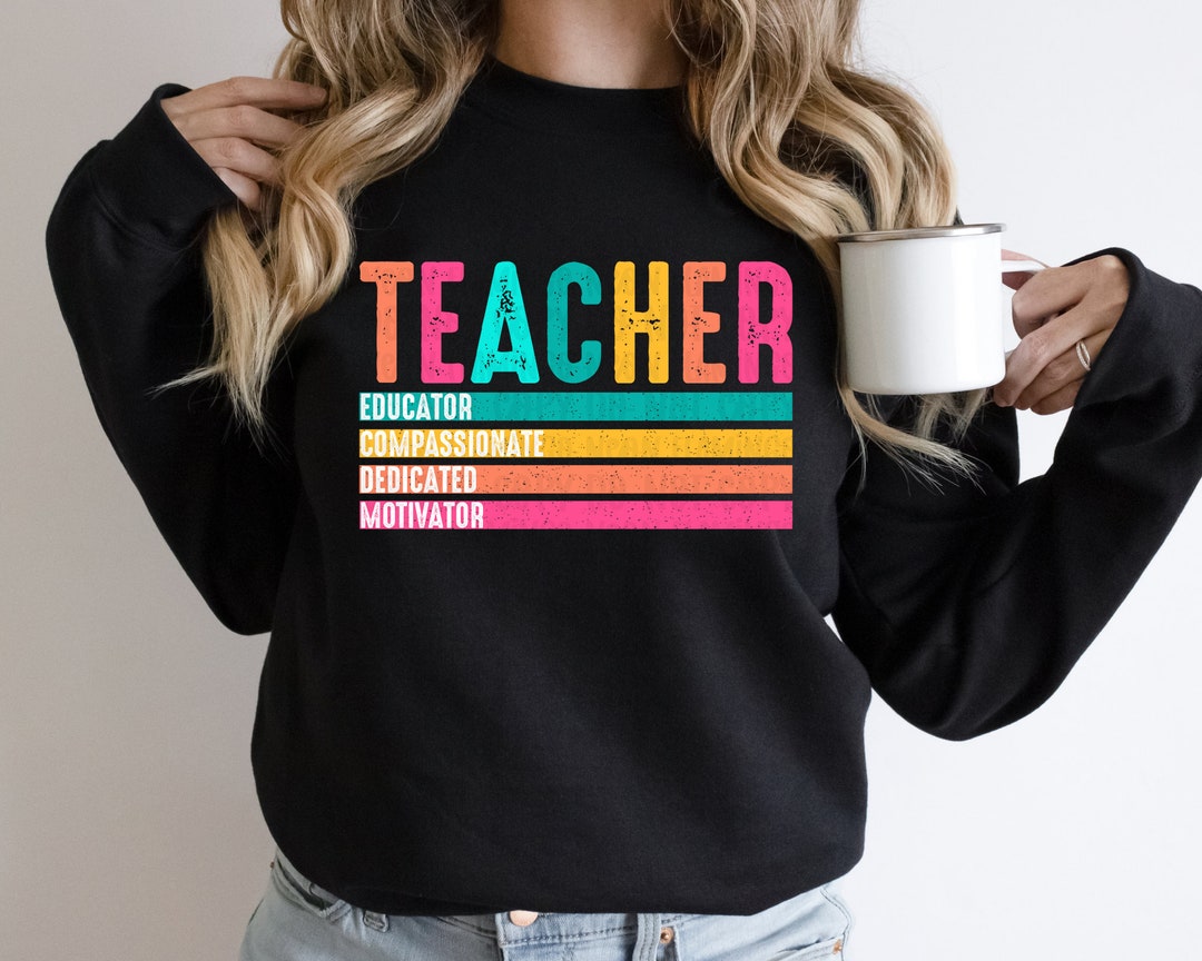 Teacher Neon DTF Transfer Back to School DTF Transfer B.T.S DTF ...