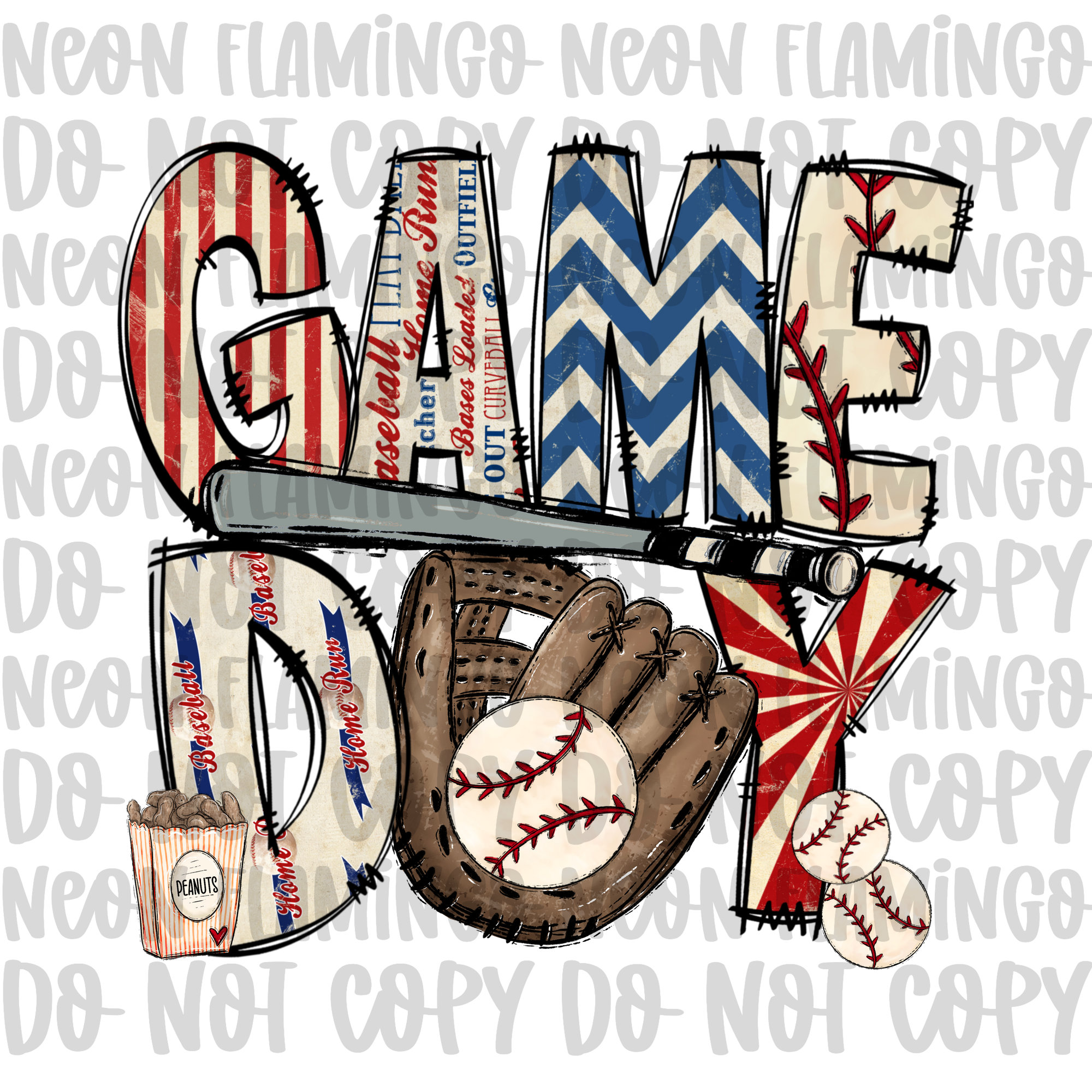 Baseball Game Day DTF Transfer Baseball Mama DTF Transfer Baseball Mom ...