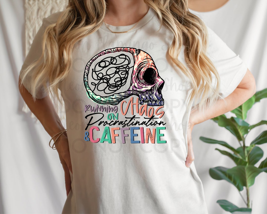 Running on Chaos Skeleton Mama DTF Transfer - Etsy