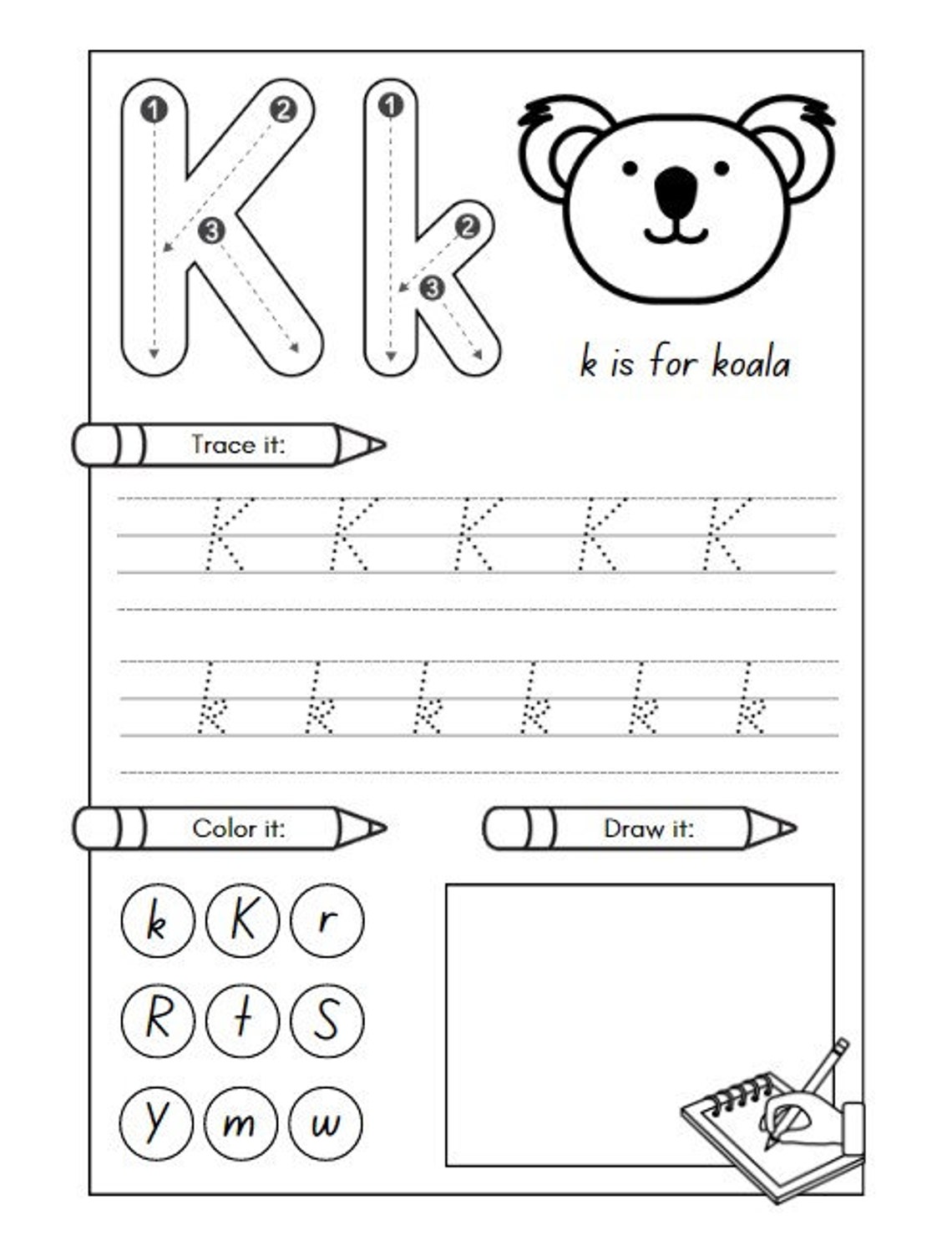 26 Weeks of Weekly Alphabet Worksheets printable - Etsy