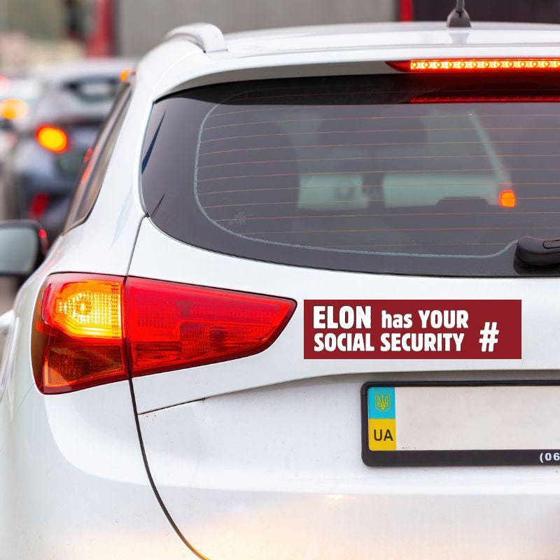 Car Magnet: Elon Musk Car Magnet, Anti Fascism, Boycott Elon, Anti ...