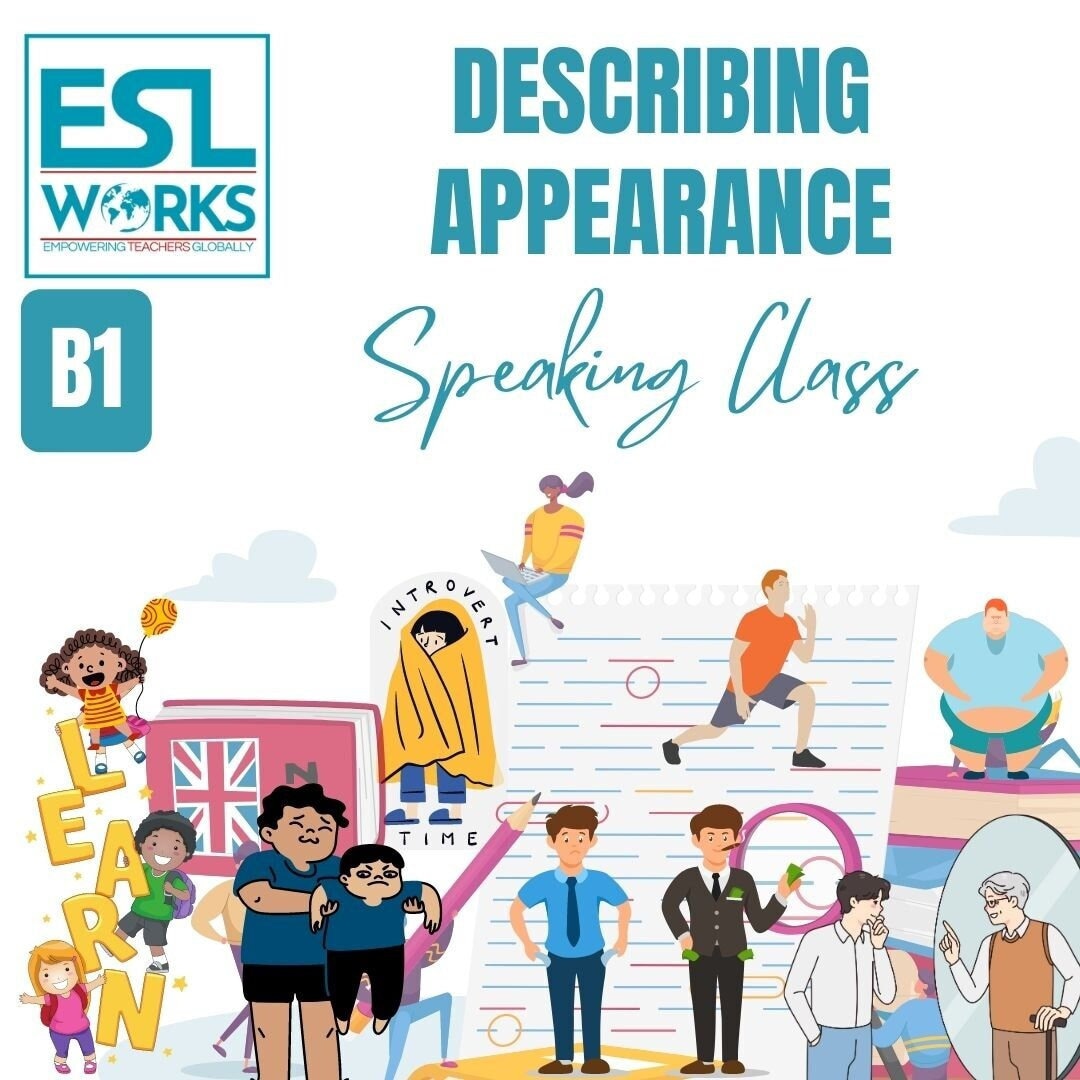DESCRIBING APPEARANCE | B1 Intermediate | ESL Lesson | Perfect for ...