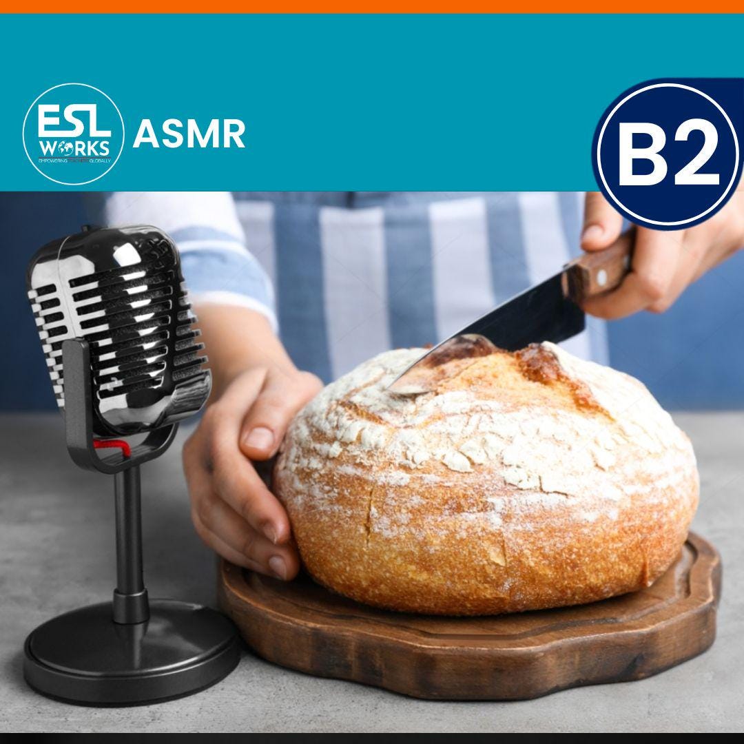 ASMR | B2 Upper-intermediate | ESL Lesson | Perfect for Online ...