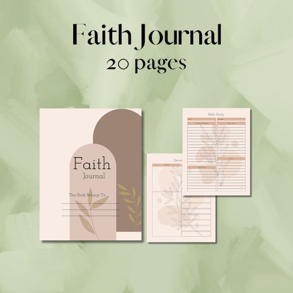 Bible Journaling Printable - Etsy