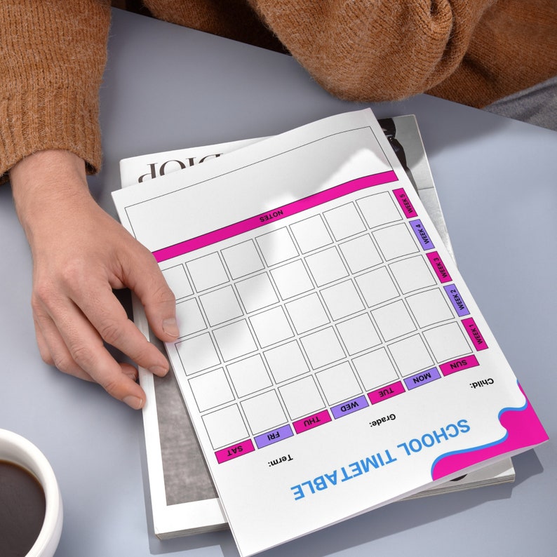 2023/2024 Home-school Planner, Student Study Planner, Lesson Planner ...