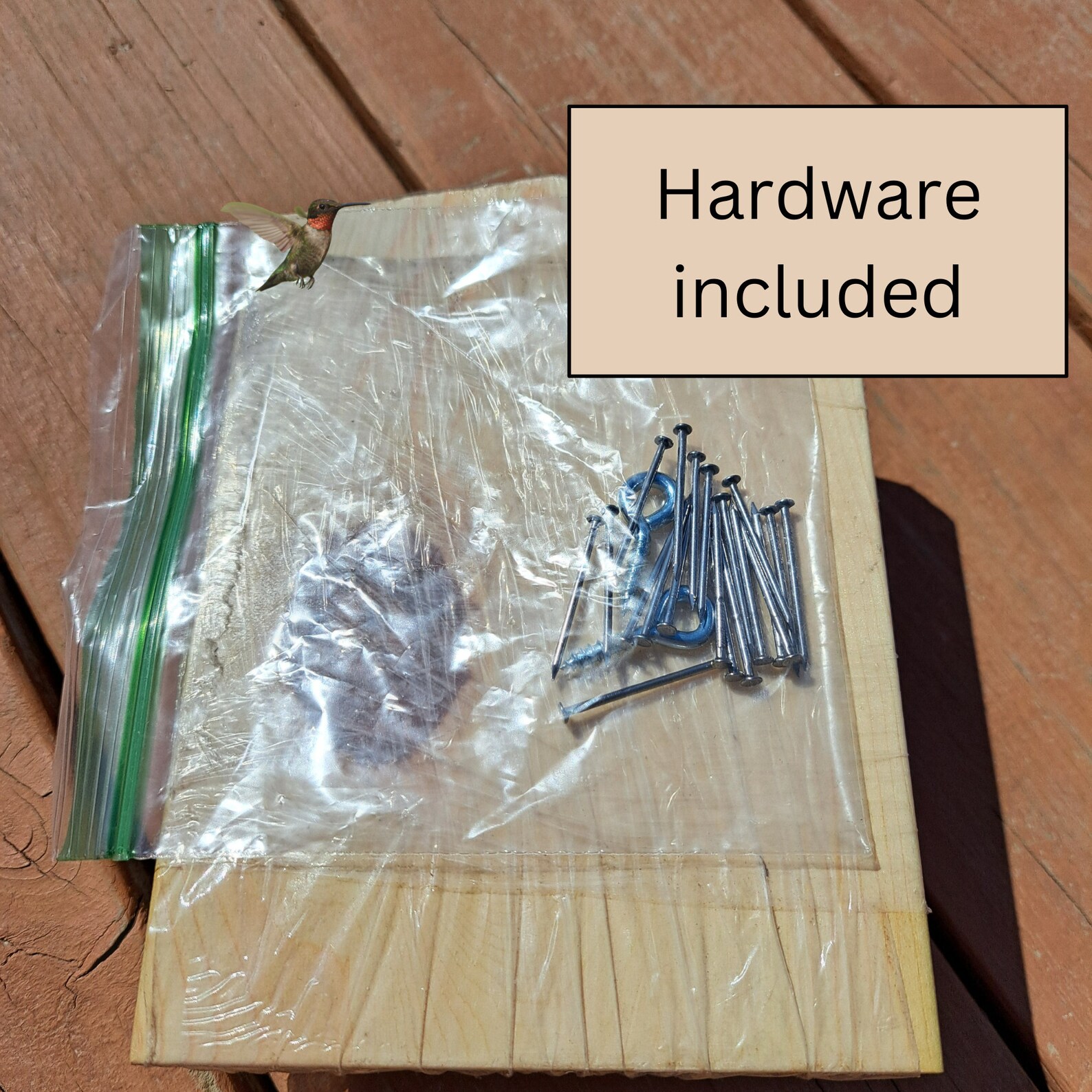 Bluebird House Kit, Unfinished Simple Birdhouse, Handcrafted Hanging ...