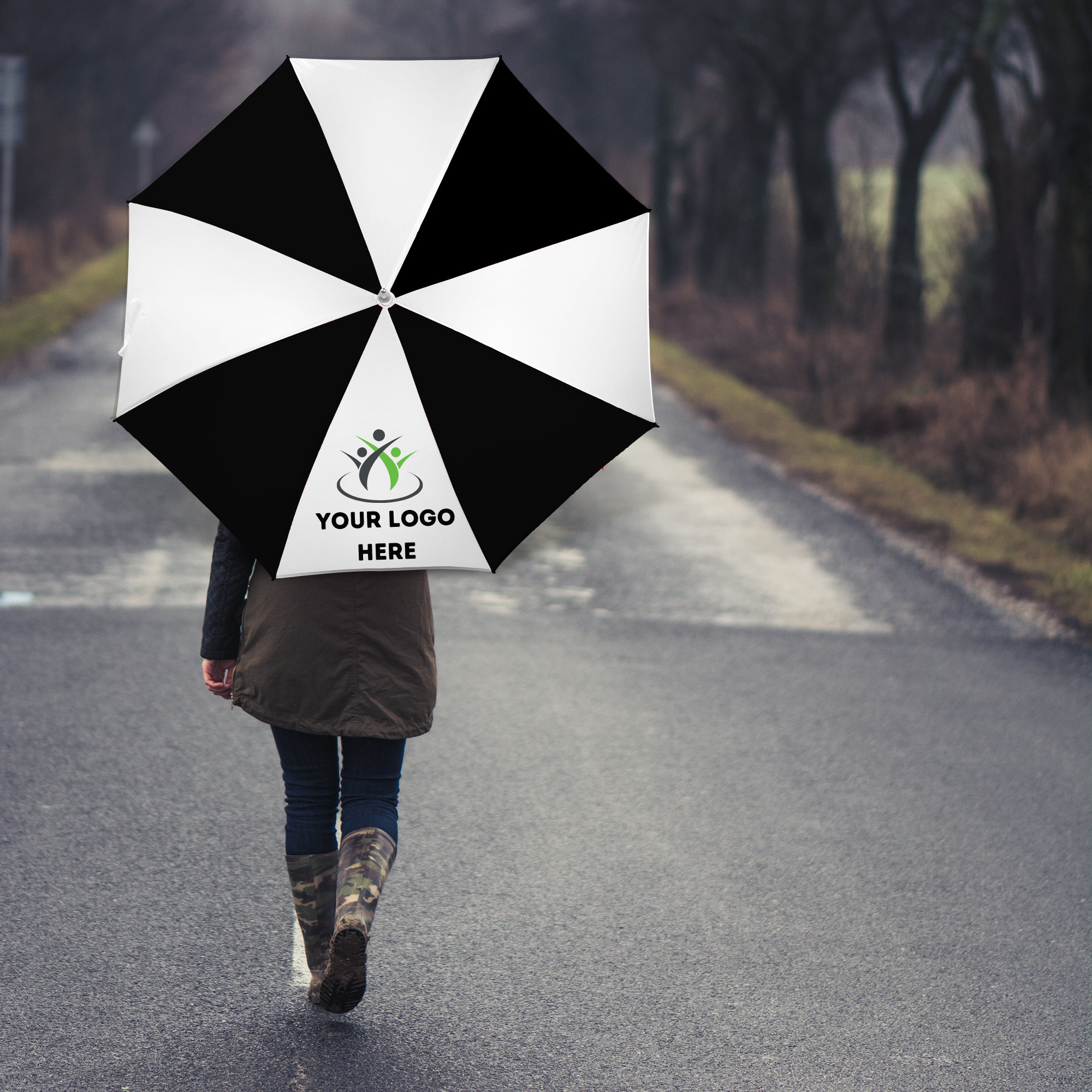 Business Advertising Umbrella, Custom Market Umbrella for Small ...