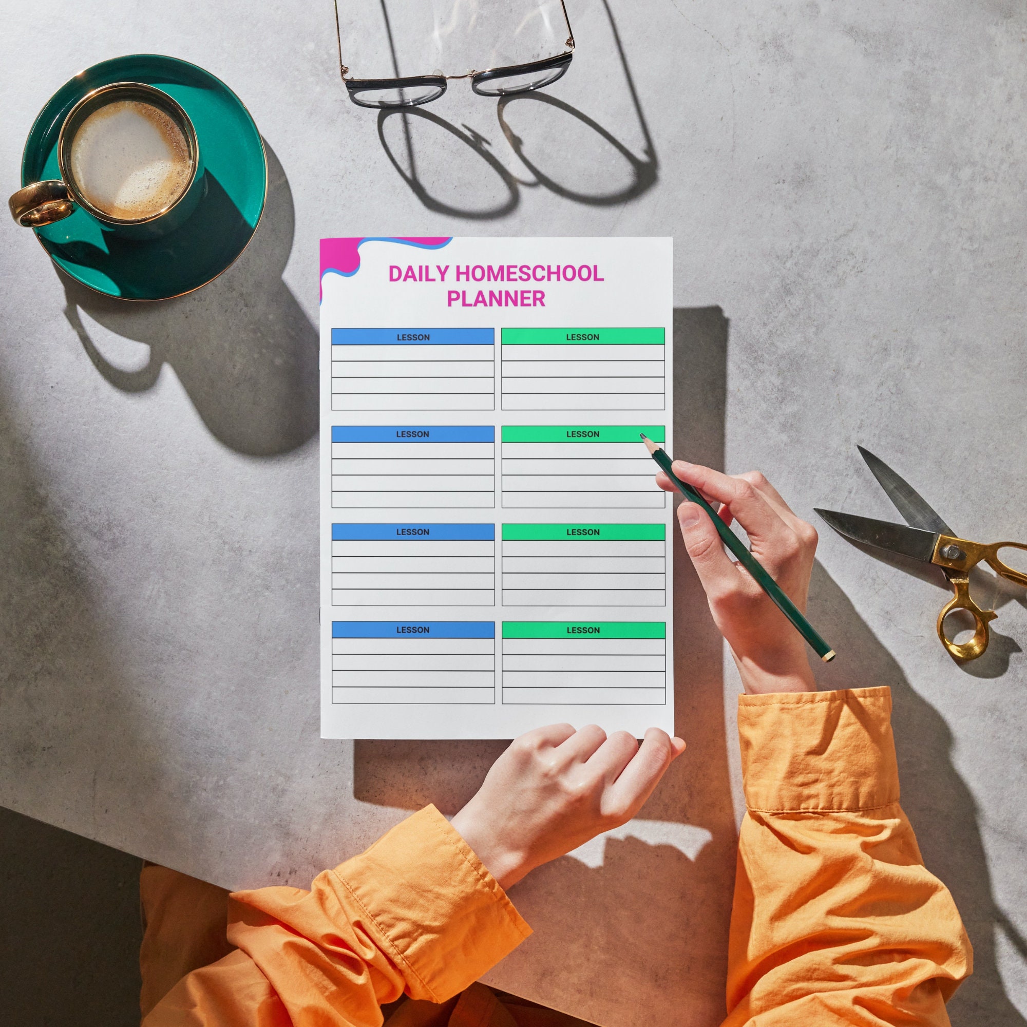 2023/2024 Home-school Planner, Student Study Planner, Lesson Planner ...