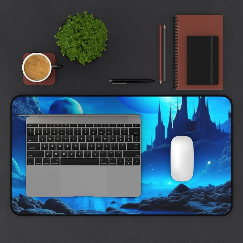 Fantasy Desk Mat, Strange World Mouse Pad, Anti-slip Gaming Mat, Dream ...