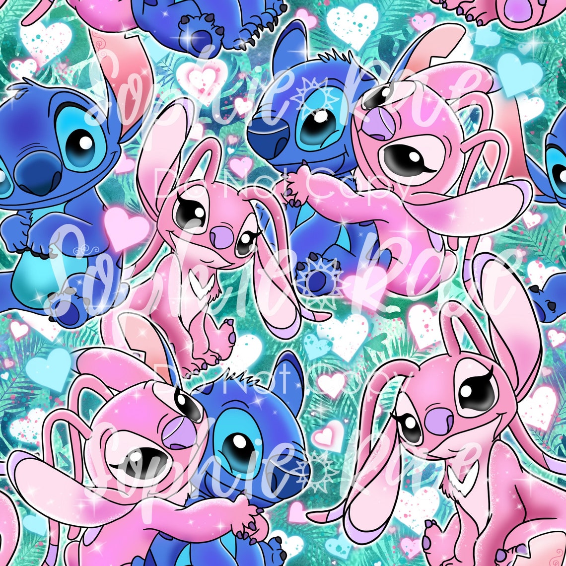 Alien Love Seamless Pattern - Etsy