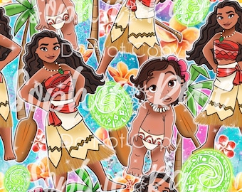 Ocean Princess Seamless,seamless Pattern,digital Paper,digital,paper ...