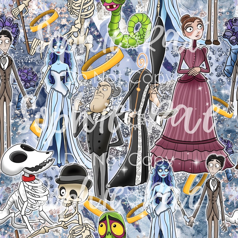 Corpse Bride Card - Etsy