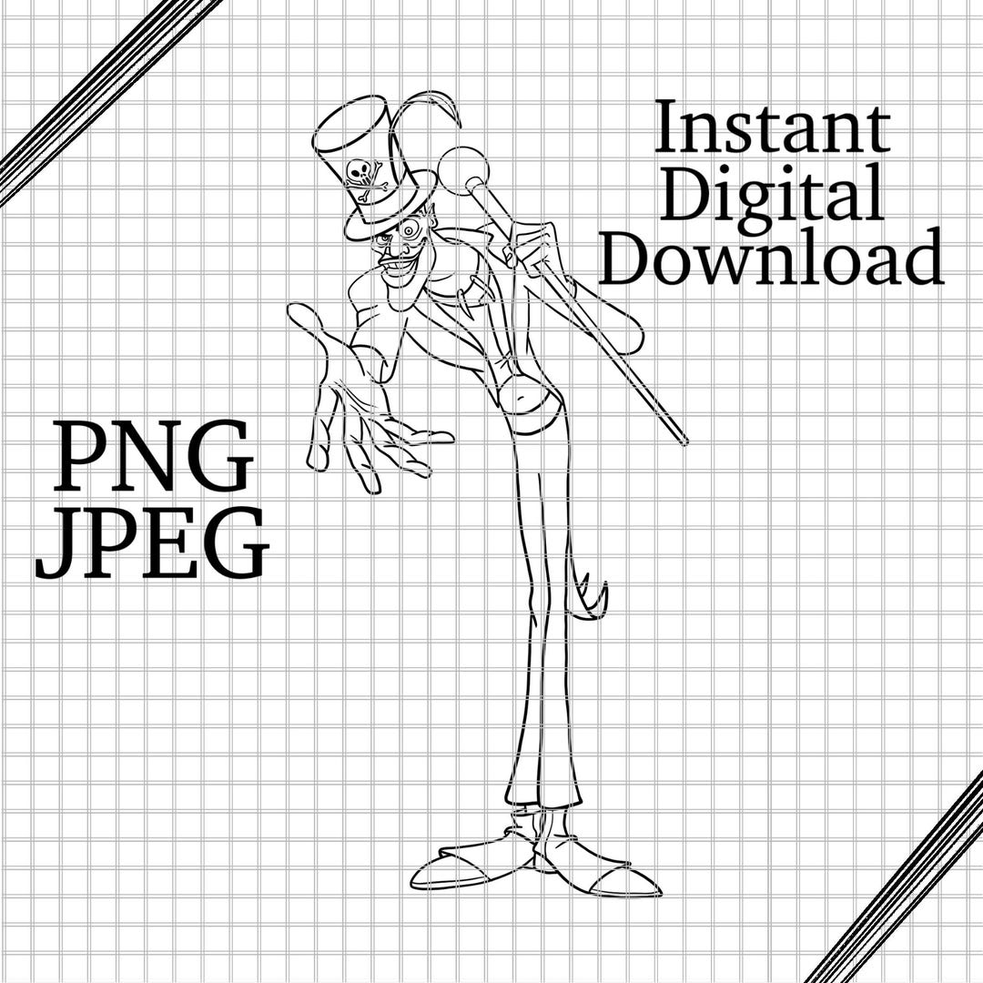 Shadow Man Character Clipart - Etsy