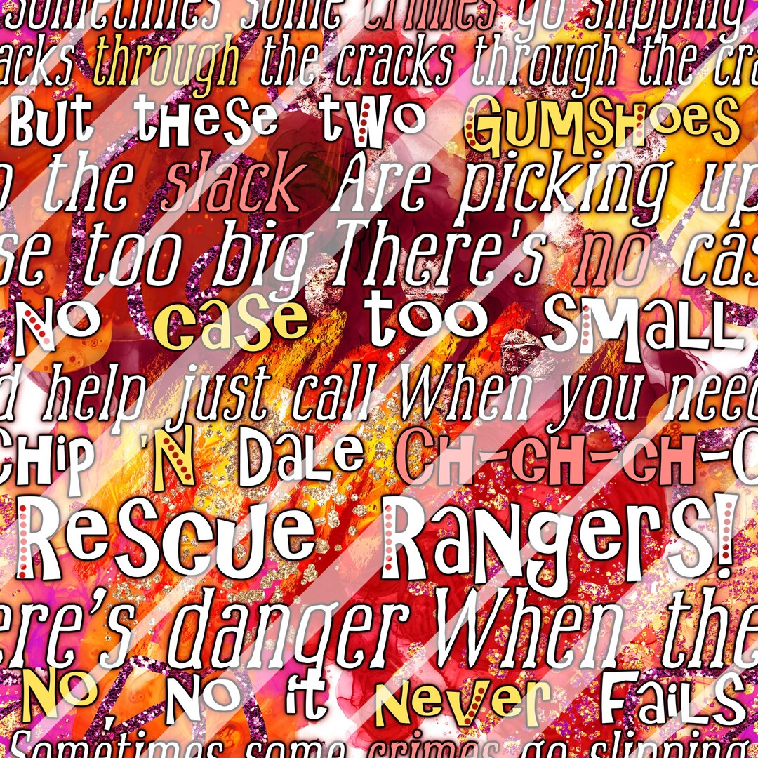 Rangers Lyrics Seamless Pattern - Etsy