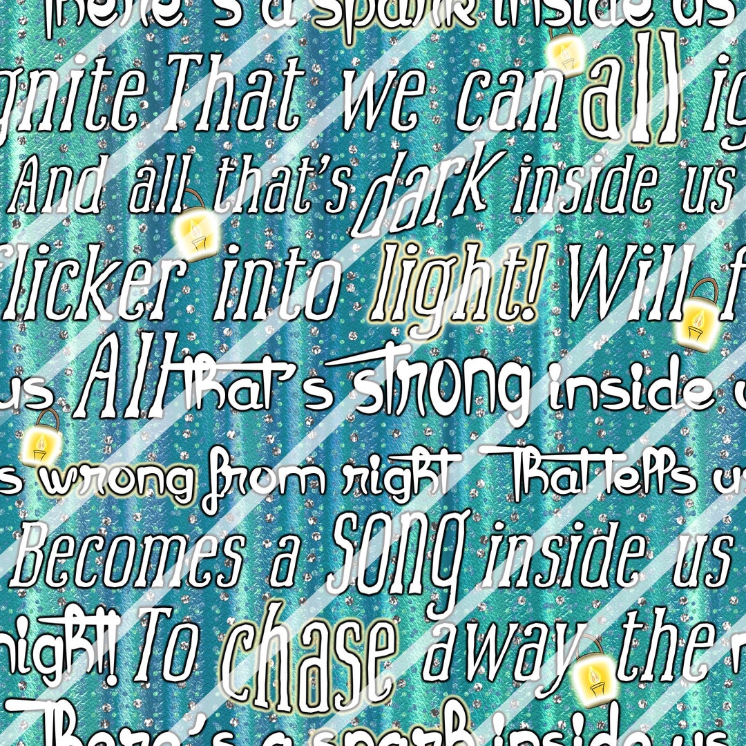 Goblins Lyrics Seamless Pattern - Etsy