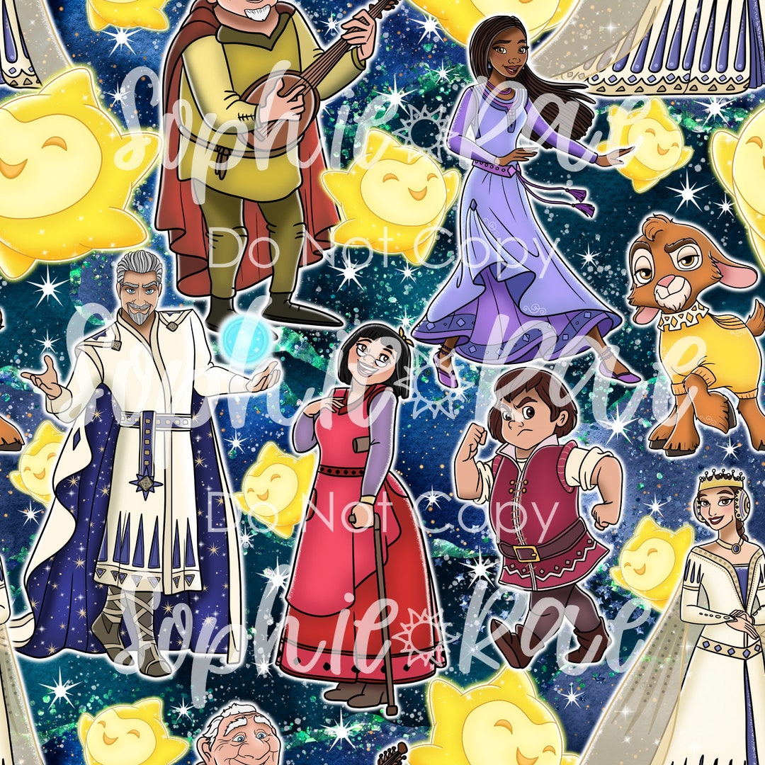 Wishes Seamless Pattern - Etsy