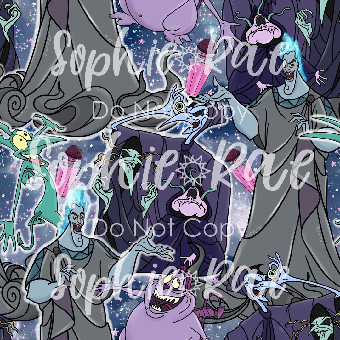 Underworld Seamless Pattern - Etsy