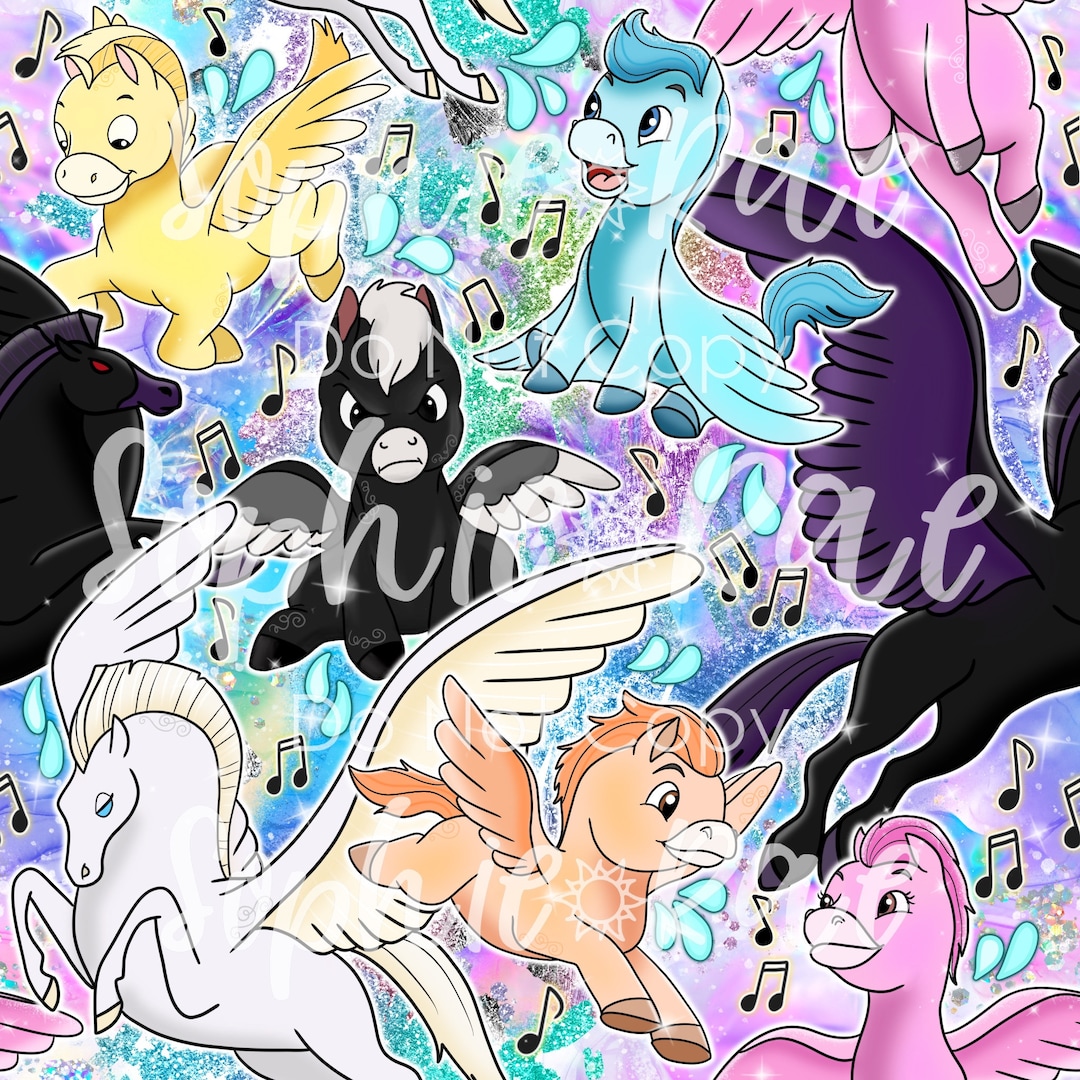 Pegasus Seamless Pattern - Etsy