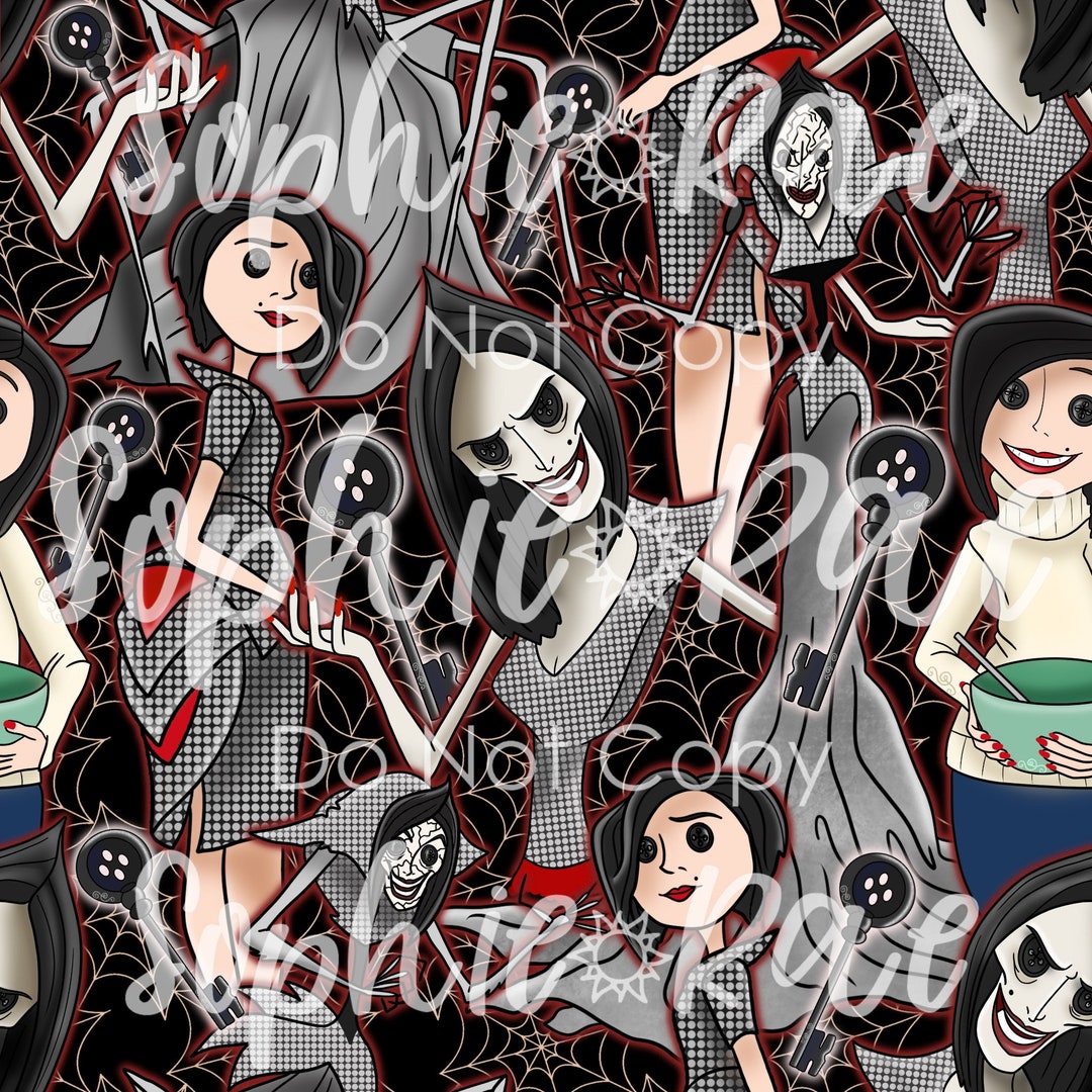 Button Mother Seamless Pattern - Etsy