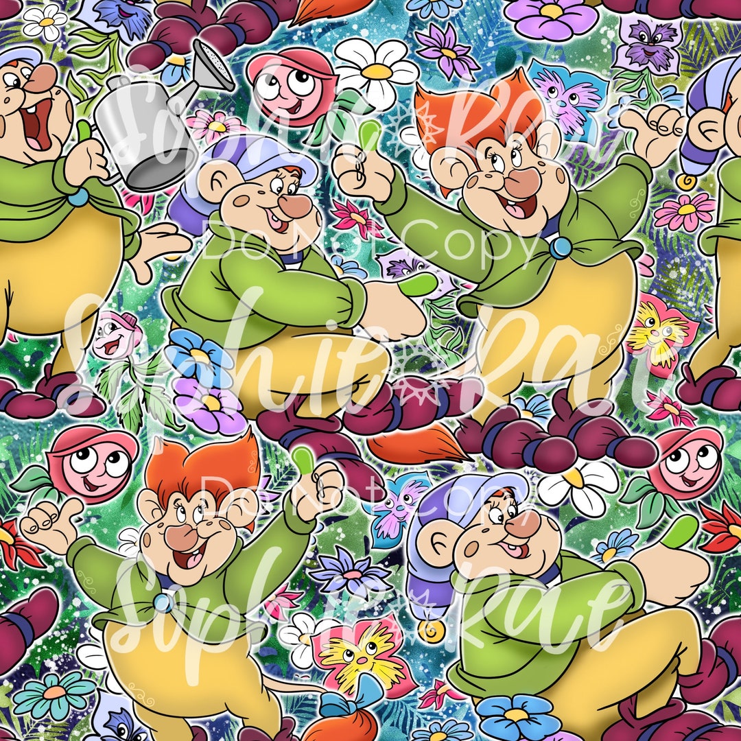Troll Seamless Pattern - Etsy