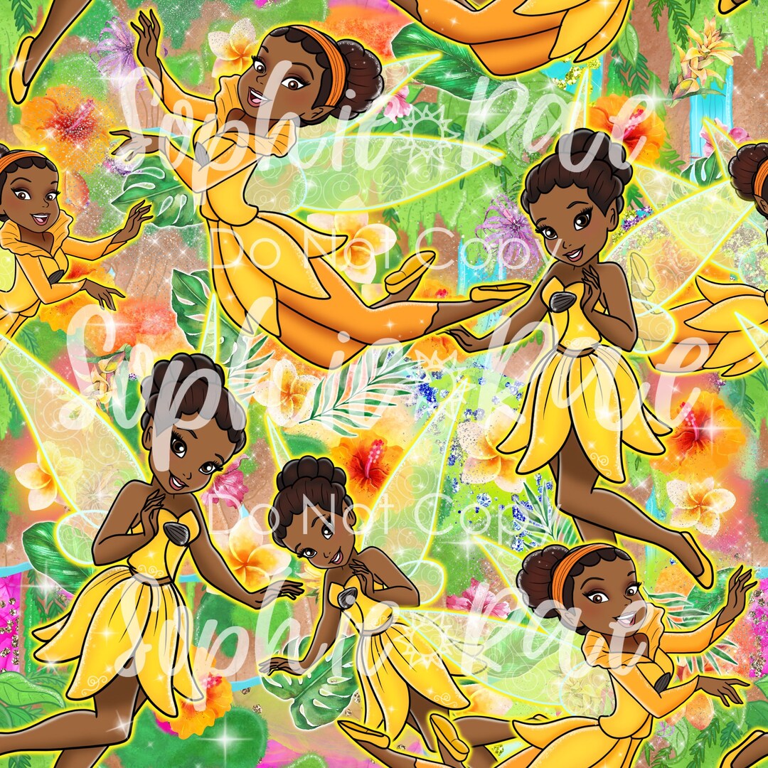 Light Fairy Seamless Pattern - Etsy