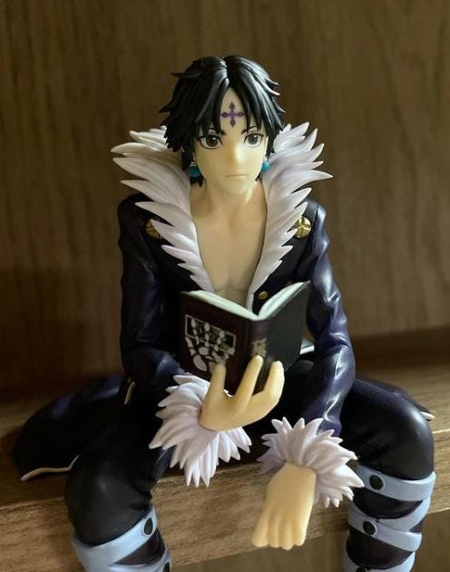 Hunterxhunter Chrollo ,ornamental Statuette, Manga Anime Chrollo in ...