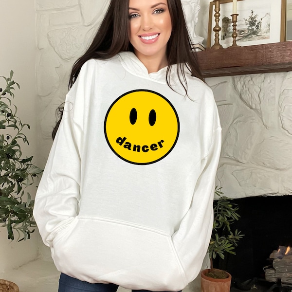Kids Smiley Face Hoodie - Etsy