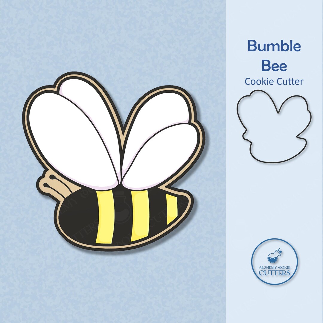 Bumble Bee Shaped Cookie Cutter - Etsy