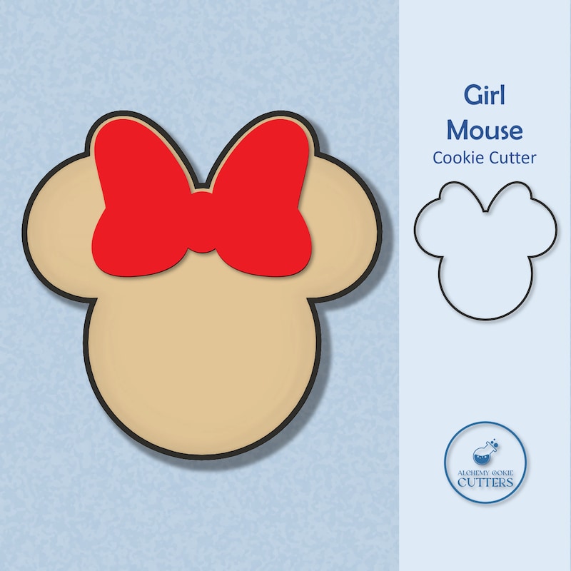 Mickey Shaped Cookies - Etsy