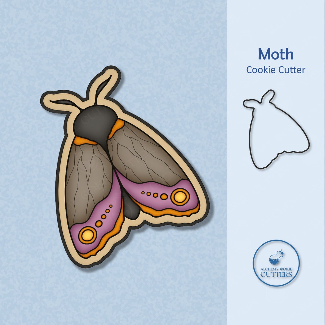 Moth Cookie Cutter - Halloween Cookie Cutters - Etsy