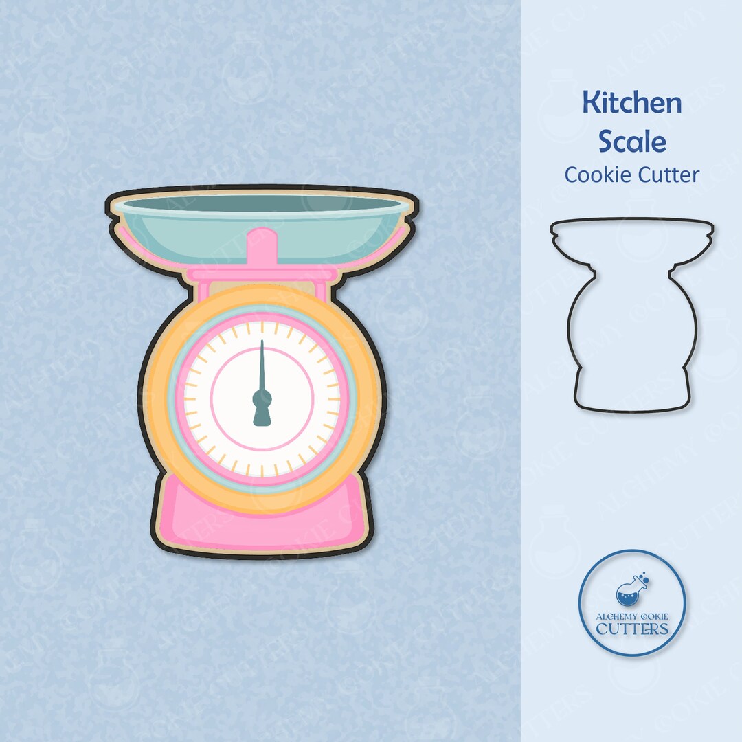 Kitchen Scale Cookie Cutter - Baking Party Favor - Etsy