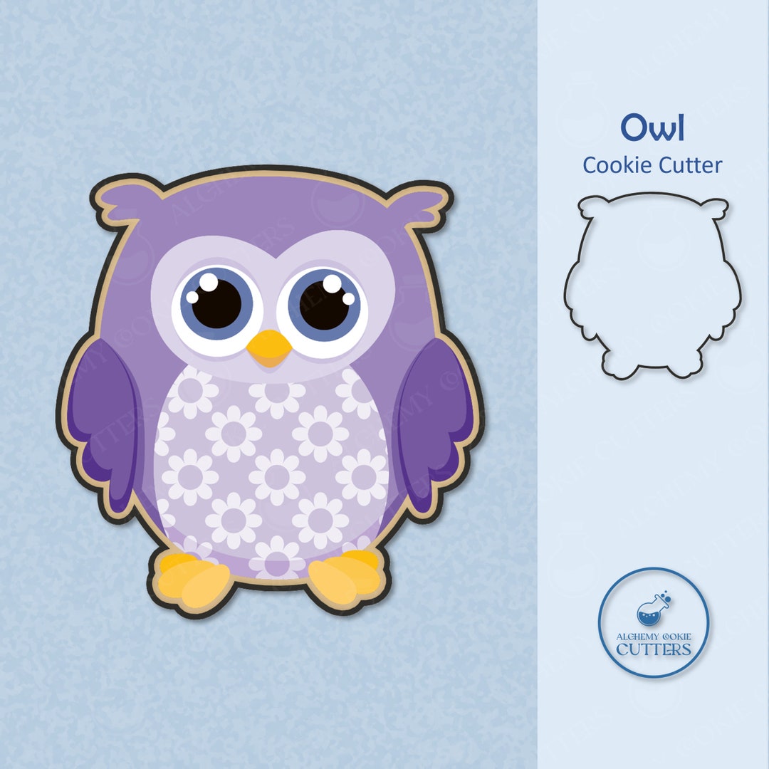 Owl Cookie Cutter - Owl Shaped Cookies - Etsy