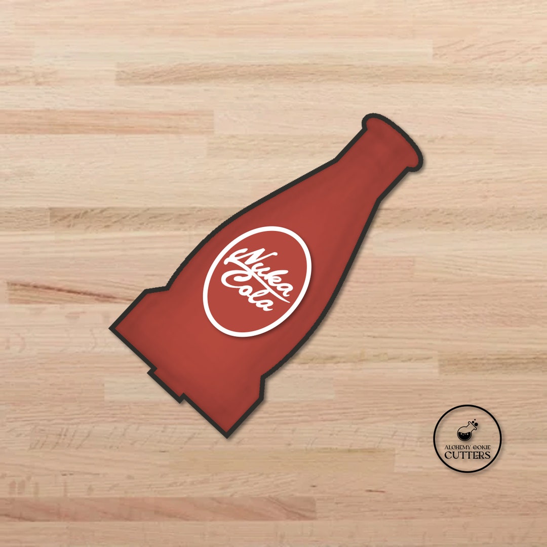 Nuclear Fallout Inspired Cola Cookie Cutter Cola Shape - Etsy