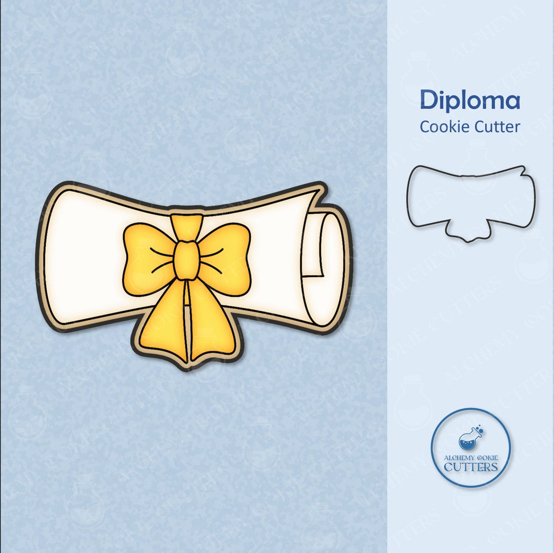 Graduation Diploma Cookie Cutter - Etsy