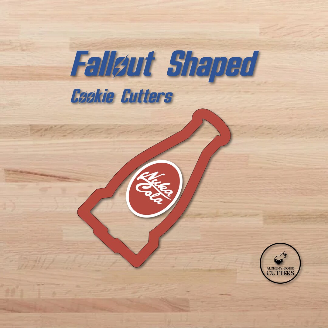 Fallout Inspired Nuka Cola Cookie Cutter Nuka Cola Shape - Etsy