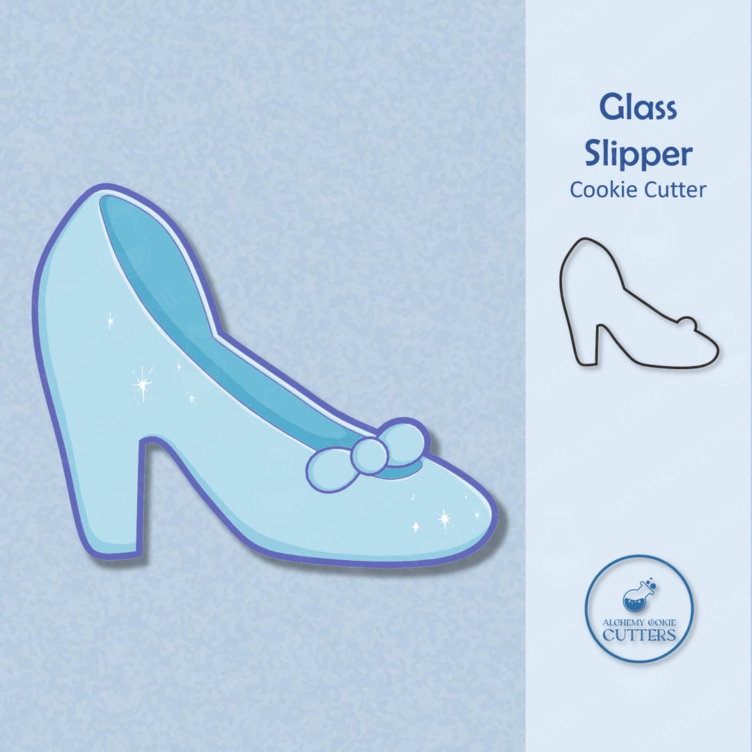 Glass Slipper Shaped Cookie Cutter - Fairy Tale Cookies - Etsy
