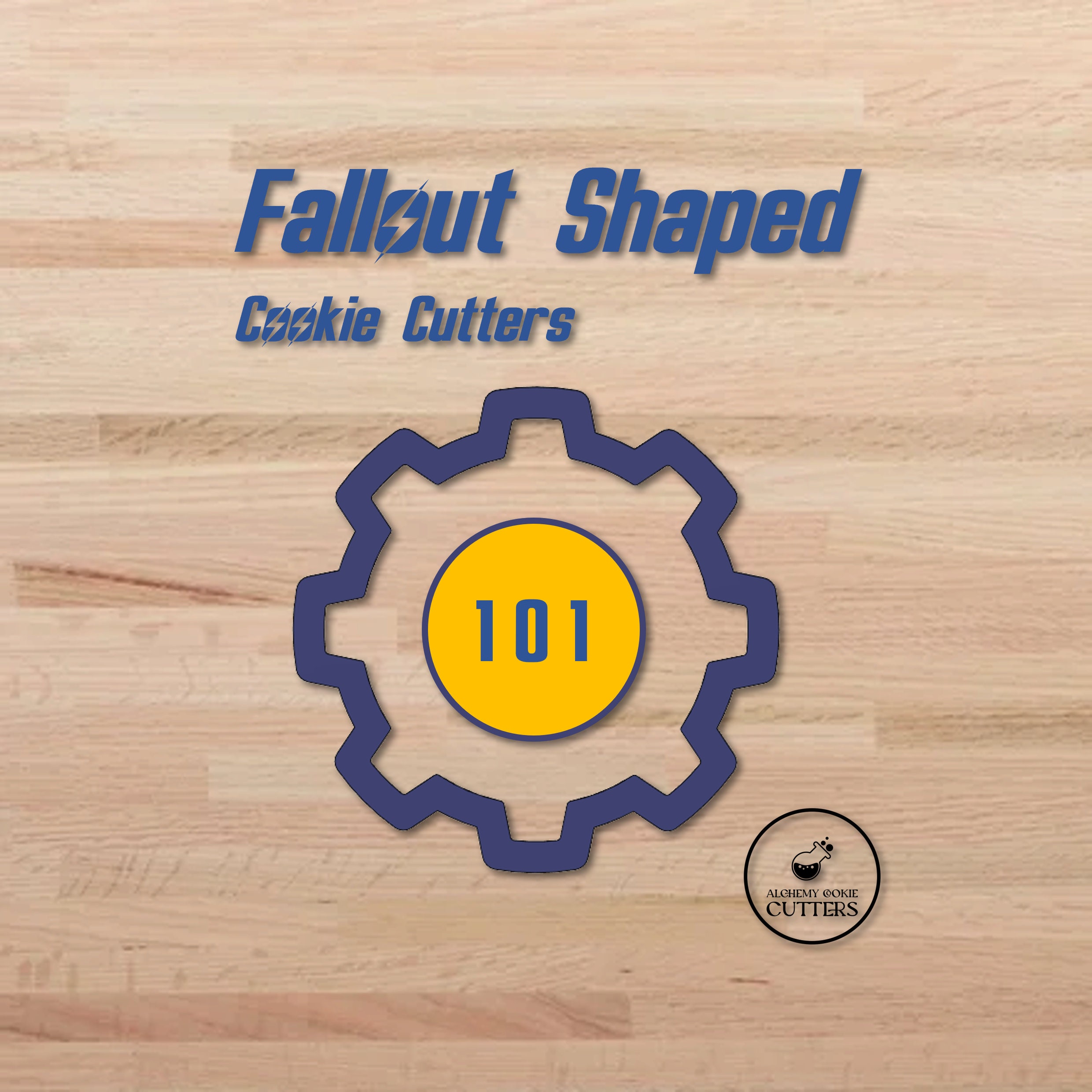 Fallout Vault Door Cookie Cutter Vault Door Shape - Etsy