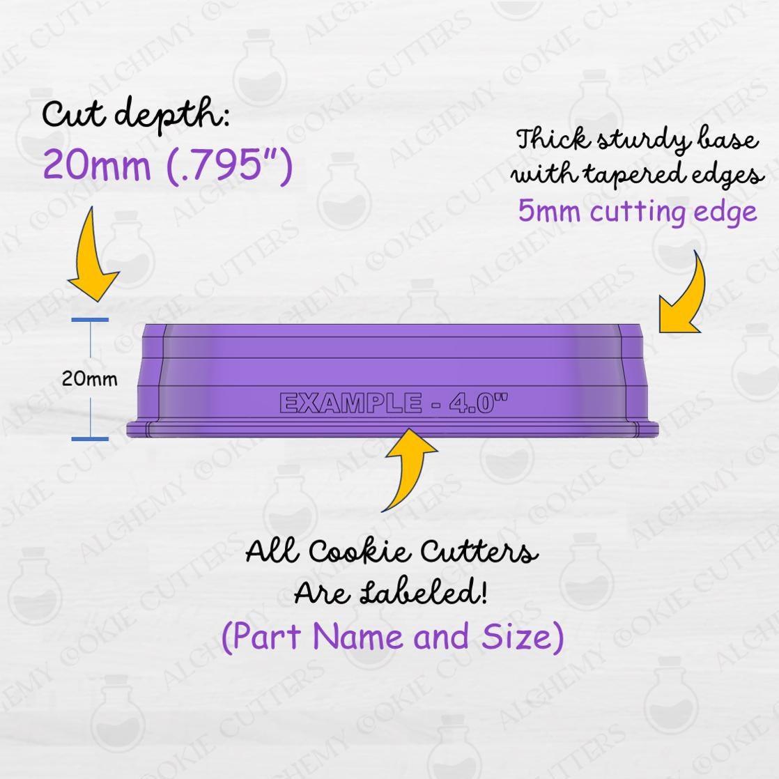 Movie Ticket Cookie Cutter - Plaque - Etsy