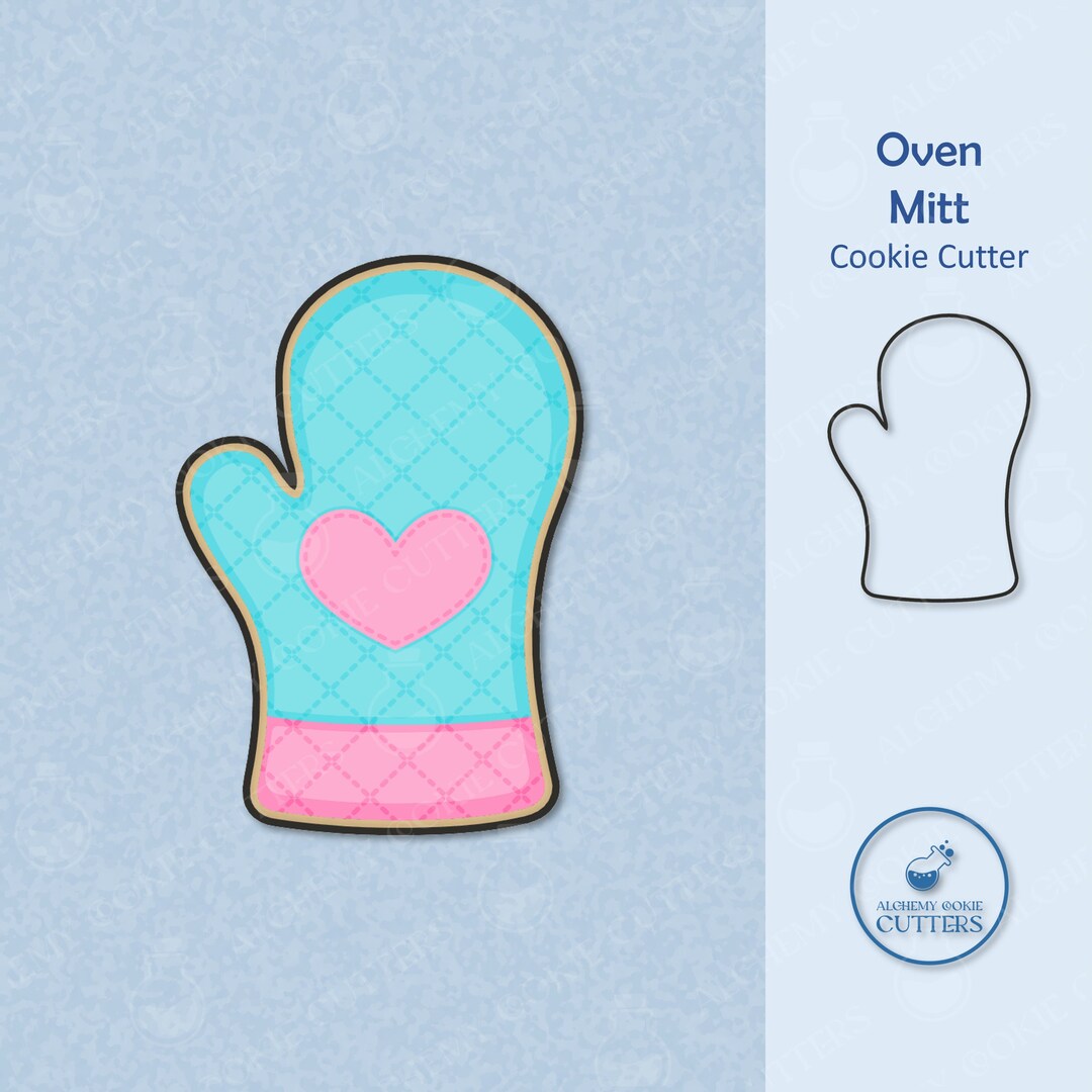 Oven Mitt Cookie Cutter - Cute Baking Cookies - Etsy