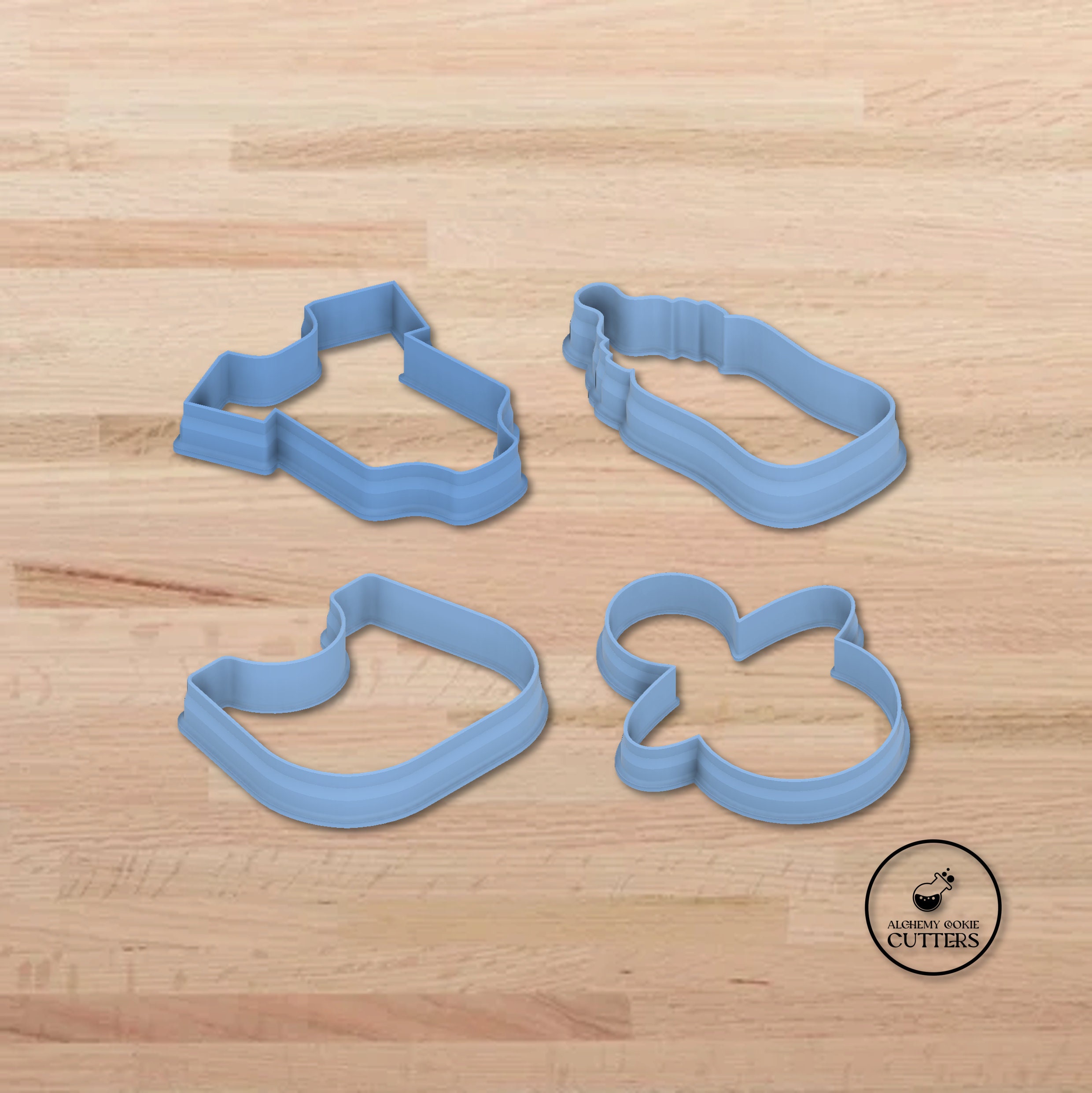 Baby Boy Cookie Cutter Set - Etsy