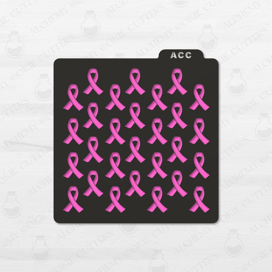 Awareness Ribbon Stencil - Awareness Ribbon Pattern - Etsy