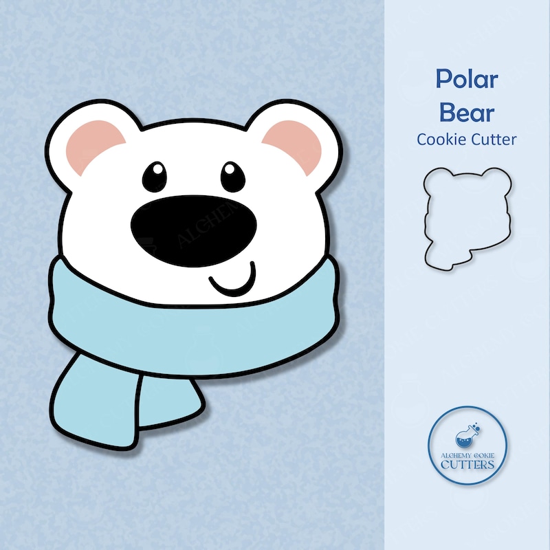 Bear Themed Blue Cookies - Etsy