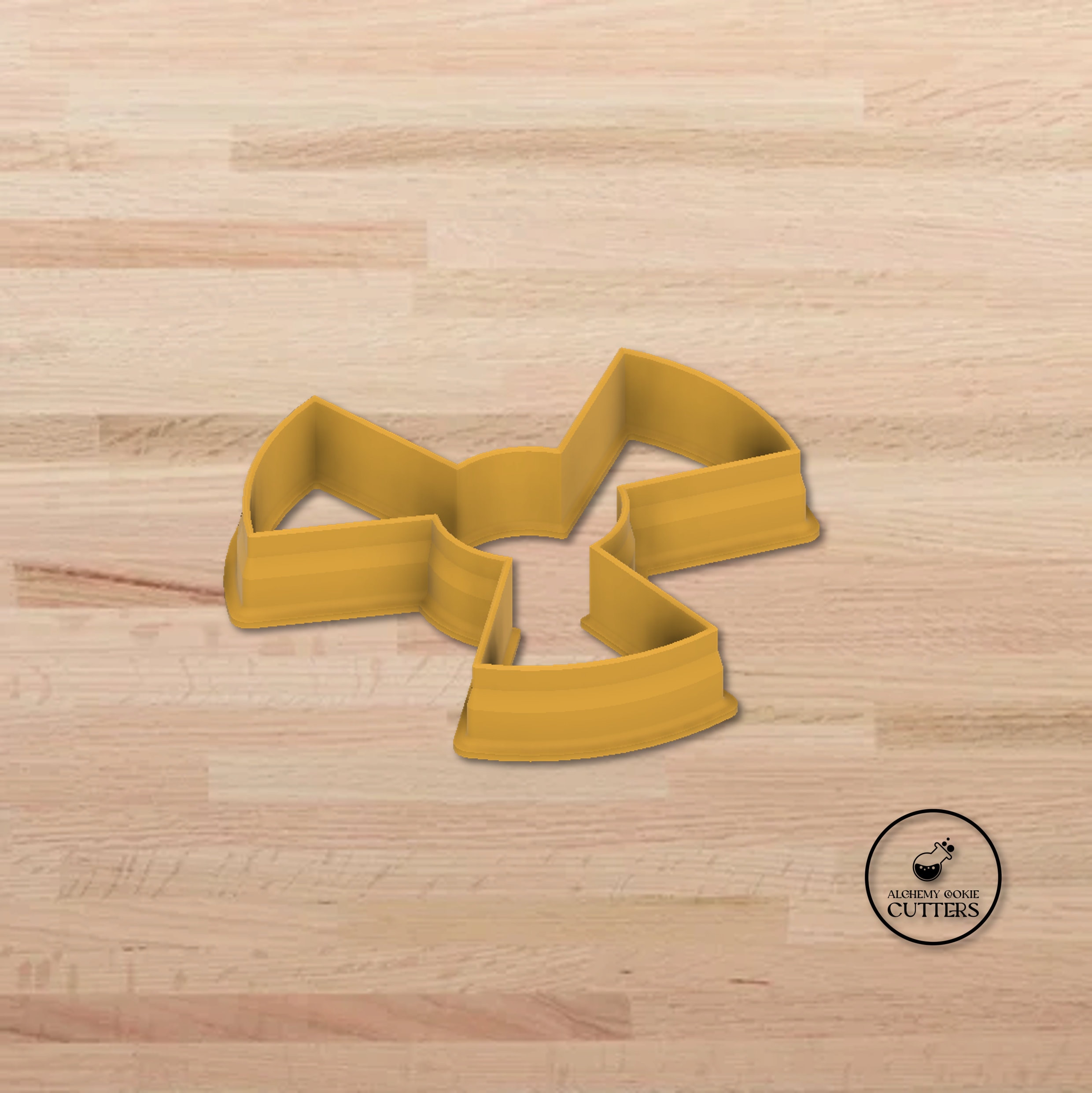 Nuclear Fallout Inspired Nuclear Symbol Cookie Cutter - Etsy