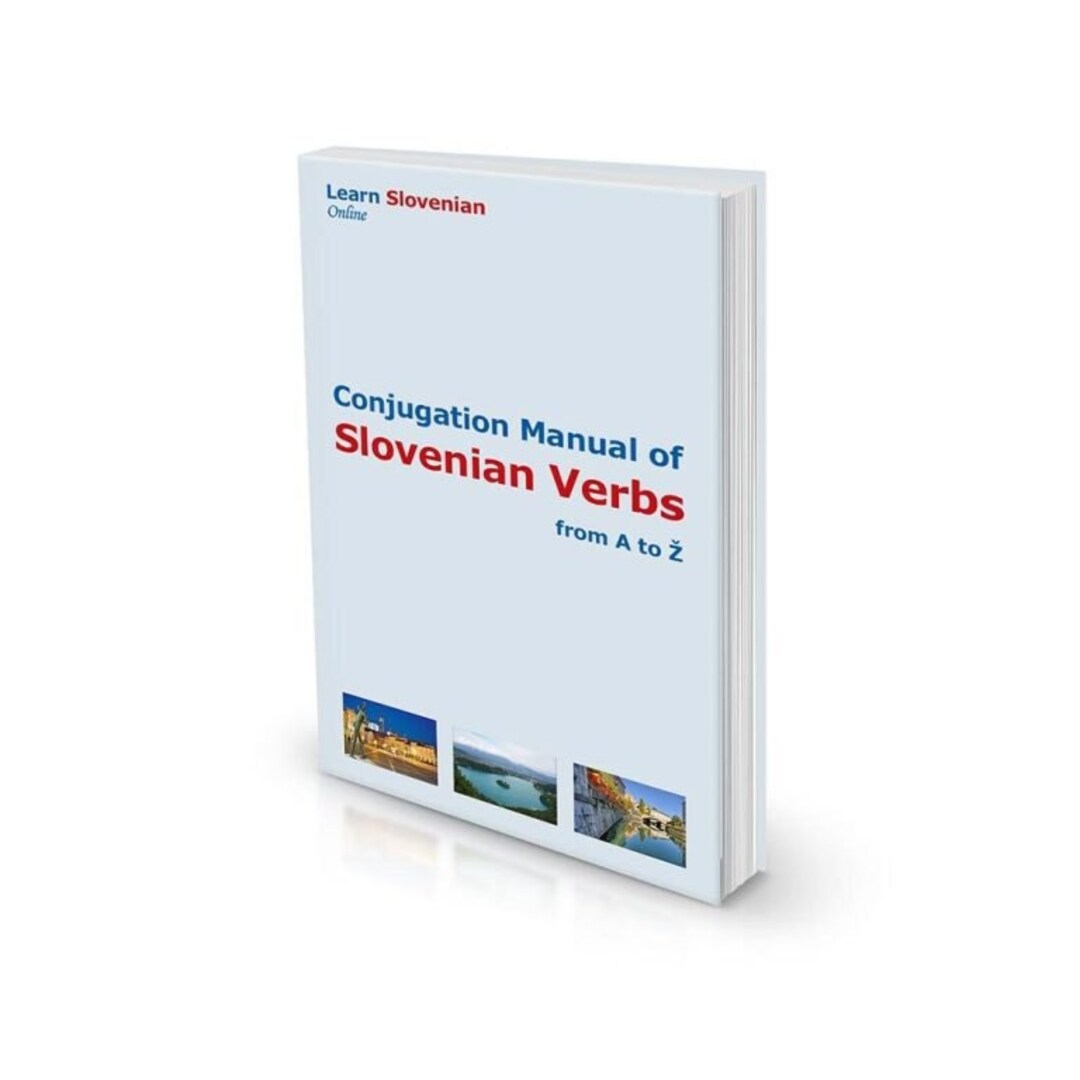 Learn Slovenian - Conjugation Manual of Slovenian Verbs From A to Ž - Etsy