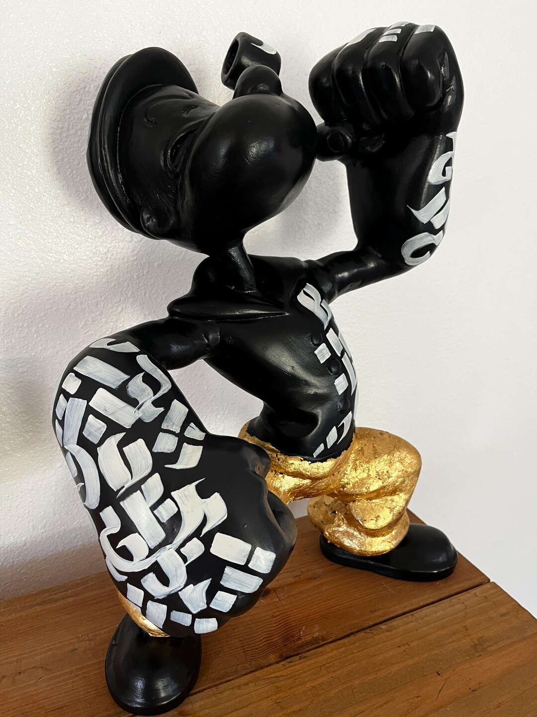 Popeye (SCULPTURE) the Sailor Man Vintage Pop Art Bearbricks Koons Kaws ...