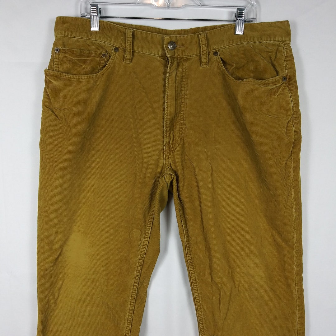 Vintage Polo Ralph Lauren Corduroy Pants Men's Size 36x30 90s Y2K - Etsy